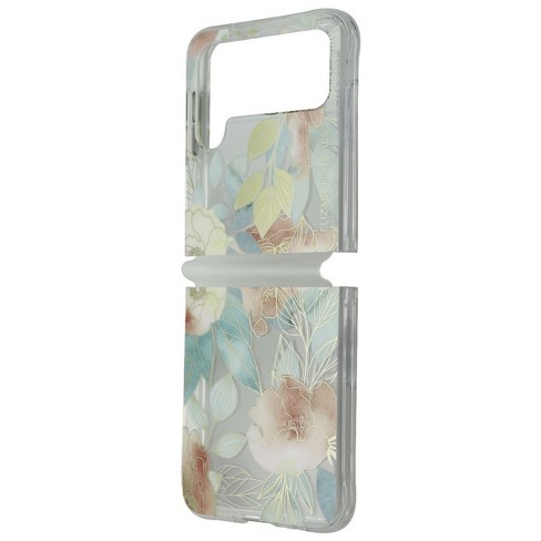 Elizabeth James Case For Samsung Galaxy Z Flip4 - Blooms In Bordeaux ...