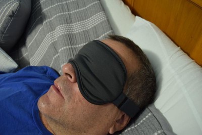 Light-blocking Sleep Mask Gray - Open Story™ : Target