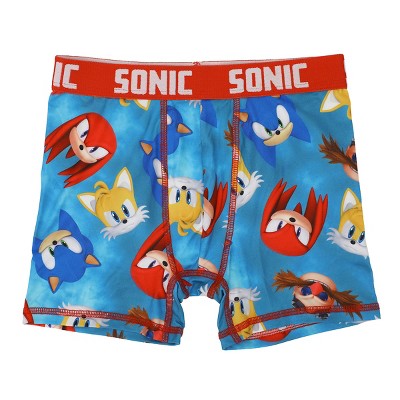 Youth Boys Sonic The Hedgehog Boxer Brief Underwear 5-pack - Speedy ...