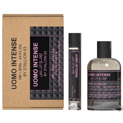 Emper Uomo Intense EDP Gift Set for Men, Woody Aromatic Scent, 3.4 Oz ...