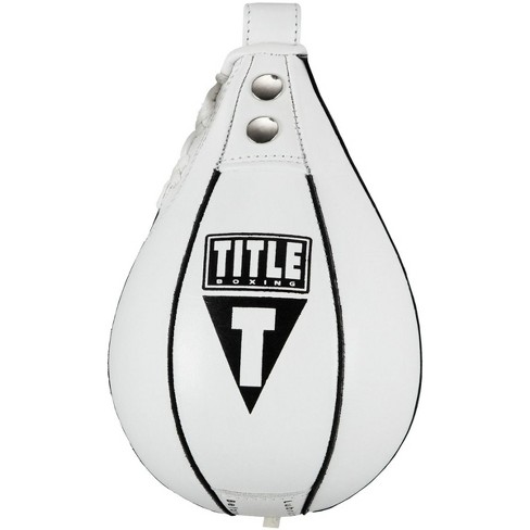 Title Boxing Super Fast Leather Speed Bag - 8" X 11" - White : Target