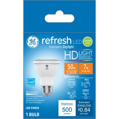 Ge 5w 45w Equivalent Refresh Led Hd Light Bulbs Daylight : Target