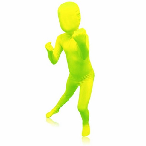 Altskin Full Body Stretch Fabric Suit (kids L, Highlighter) : Target