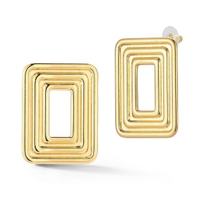 Sphera Milano Rectangle Ring Statement Earrings : Target