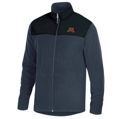 Ncaa Minnesota Golden Gophers Gray Fleece Full Zip Jacket - M : Target