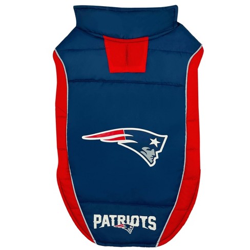 Nfl New England Patriots 24" Pets Puffer Vest : Target