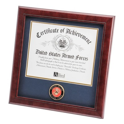 Allied Frame Us Marine Corps Certificate Of Achievement Picture Frame ...