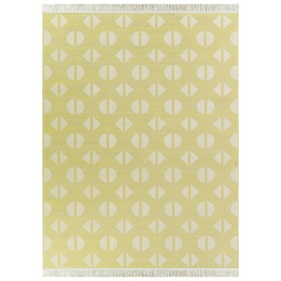 5'3"x7' Smiley Face Kids' Rugs Yellow - Balta Rugs : Target