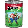 Spaghettios Super Mario Bros Canned Pasta With Meatballs- 15.6oz : Target
