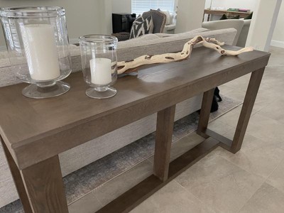 Cariton Sofa/console Table Gray - Signature Design By Ashley : Target