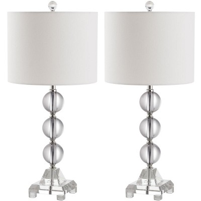 Fiona Crystal Table Lamp (set Of 2) - Clear - Safavieh. : Target