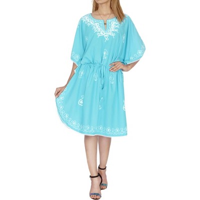 LA LEELA Women's House Daily Routine Evening Wear Loungewear Solid ...