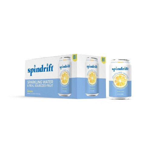 Spindrift Lemon Sparkling Water - 8pk/12 Fl Oz Cans : Target