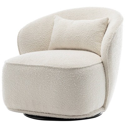 Barrel chair cream store