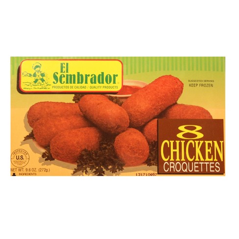 El Sembrador Chicken Frozen Croquettes - 9.6oz/ 8ct : Target