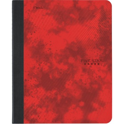 Five Star College Ruled Composition Notebook Red – Target Inventory ...