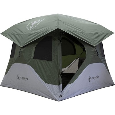 Gazelle Tents 22272 T4 Pop-up Portable 2 Door Camping Hub Tent With ...