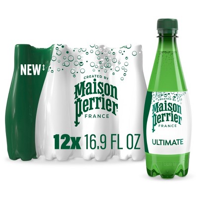 Maison Perrier Unflavored Sparkling Water - 12pk/16.9 Fl Oz Bottles ...