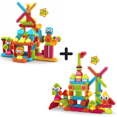 Contixo Floral Collection Building Block Set : Target