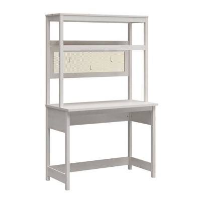 Computer Desk, House Shaped Office Desk With Open Storage Shelves ...