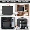 Fireproof & Waterproof Document Organizer Box with Lock - Portable Hard ...