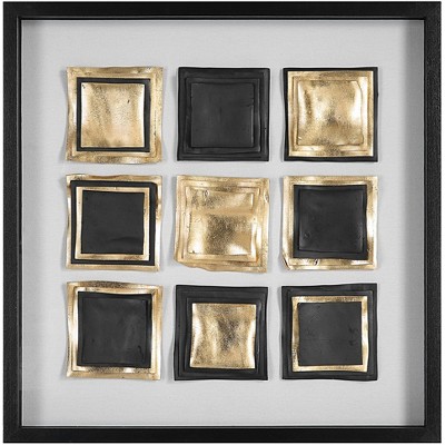 Uttermost Fair And Square 31 1/2" Square Shadow Box Framed Wall Art ...