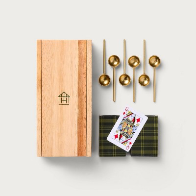 4-player Mancala Board Game Set - Oak : Target