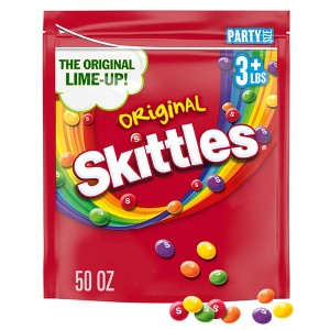 Skittles Original Party Size Chewy Candy - 50oz : Target