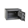 Digital Safe Box - Steel Lock Box With Keypad, 2 Manual Override Keys ...