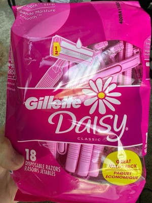Gillette Daisy Women's Disposable Razors - 12ct : Target