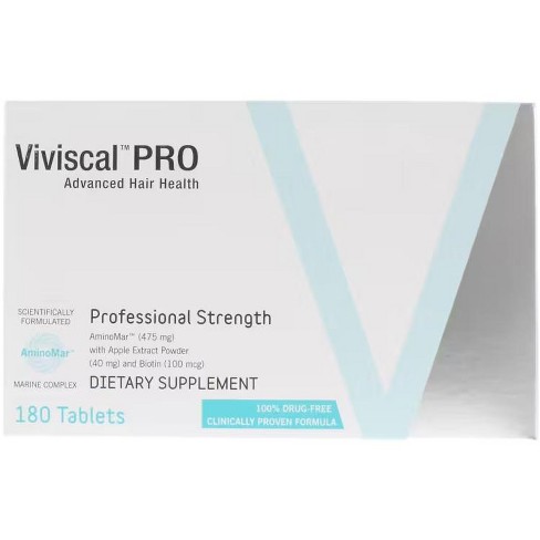 Viviscal Pro Advanced Hair Health Professional Strength Dietary Supplements (180 Tablets ...