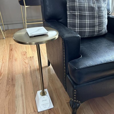 Marble Drink Table - Threshold™ : Target