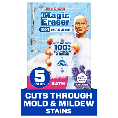Mr. Clean Magic Eraser Ultra Bath Multi-Purpose Cleaner - 5ct : Target