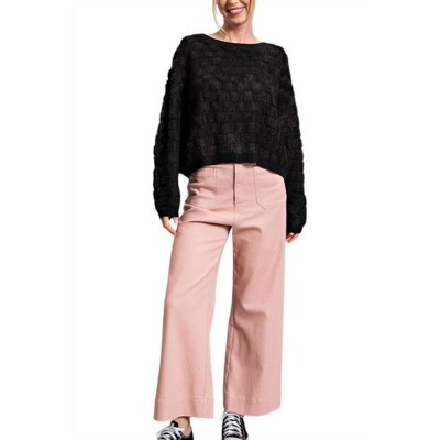 Women's Tania Texture Knit Top - Eesome L : Target