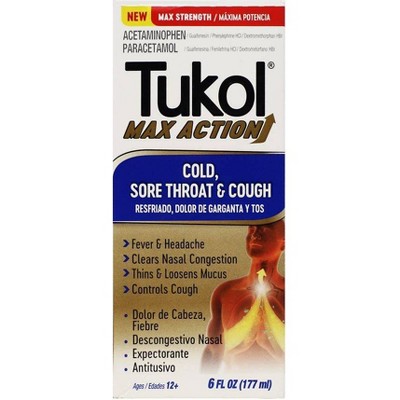 Tukol Extra Strength Multi Symptom Cold Relief Liquid ...