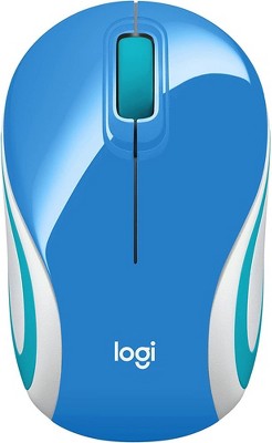 Logitech Wireless Mini Mouse M187 Palace Blue : Target
