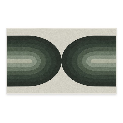 Ruggable Absida Washable Modern Area Rug - Sage 3'x5'. : Target