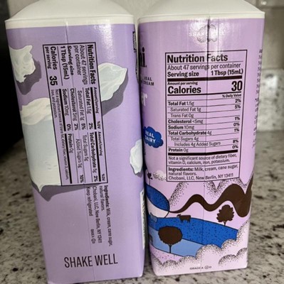 Chobani Sweet Cream Coffee Creamer - 24 Fl Oz : Target