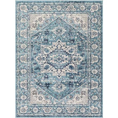 Mark & Day Everly 5'3"x7'1" Rectangle Woven Indoor Area Rugs Blue : Target