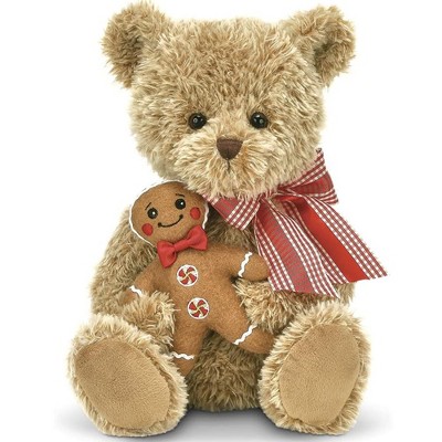 Bearington Gingerbeary Holiday Plush Stuffed Animal Teddy Bear In ...