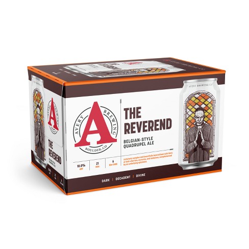 Avery The Reverend Belgian-style Quadruple Ale Beer - 6pk/12 Fl Oz Cans ...