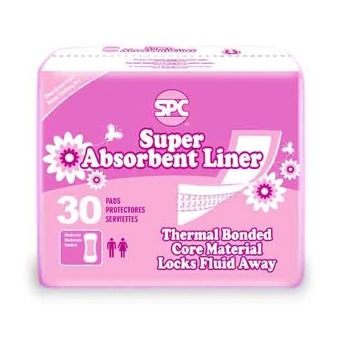 Spc Incontinence Liner Moderate Absorbency : Target