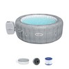 Bestway Coleman Honolulu Airjet Inflatable Hot Tub With Energysense Cover And 4-pack Of Saluspa ...