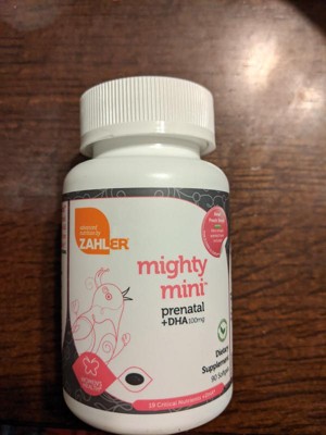 Zahler Mighty Mini Prenatal Dha, One A Day Prenatal Vitamins With Dha ...