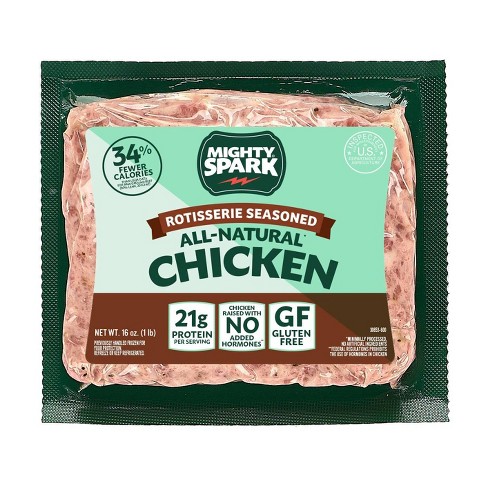 Mighty Spark Rotisserie Seasoned Ground Chicken - 16oz : Target