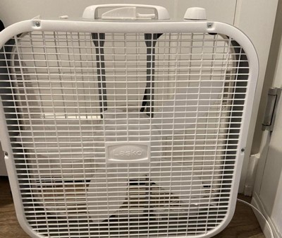 Lasko 3733 Box Fan White : Target