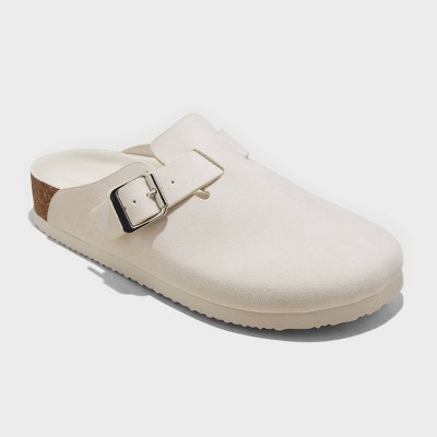 Women's Betsy Clog Mule Flats - Universal Thread™ Taupe 5.5 : Target