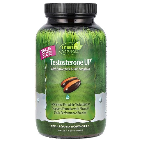 Irwin Naturals Testosterone Up® With Powerful Lj100® Longjack, 120 ...