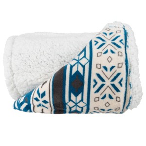 Hastings Home 50x60-Inch Machine Washable Fleece Blanket with ...