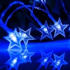 Twinkle Star 100ct Led Star String Lights, Plug In Fairy String Lights ...